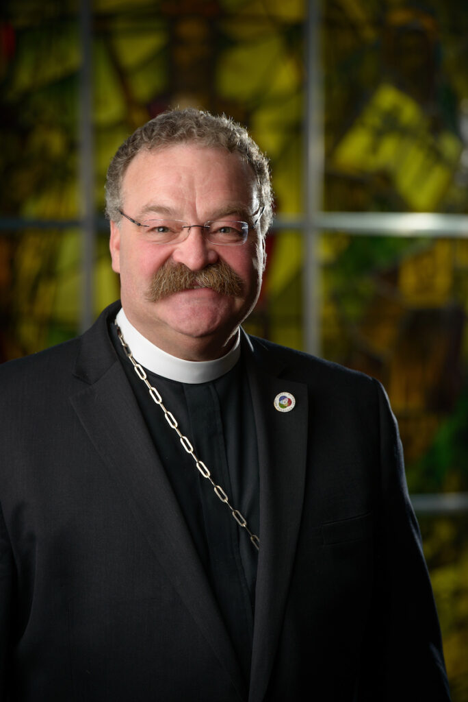 Portrait of the Rev. Dr. Matthew C. Harrison, president of The Lutheran ...