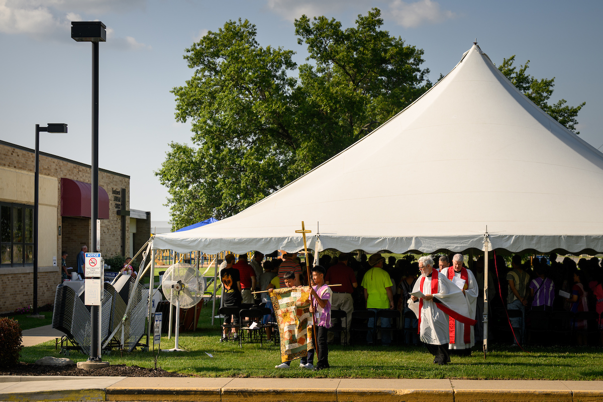 The ordination and installation of Soe Moe at Southwest Lutheran Church ...